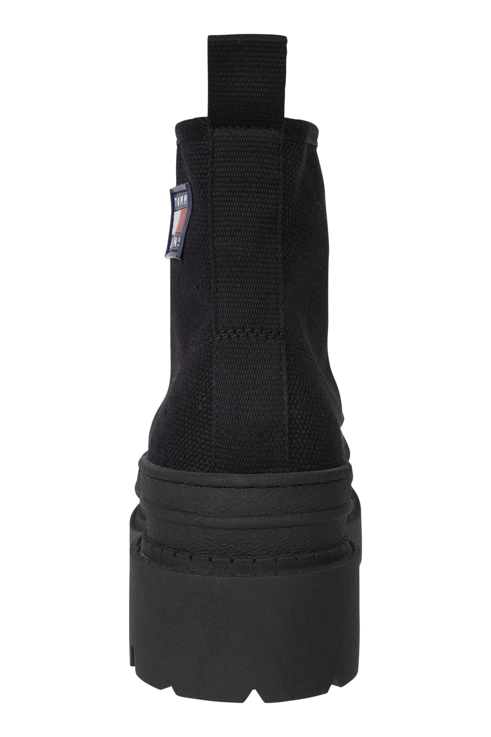 Tommy Jeans, Ghete de panza cu aplicatie logo, Negru, 37 - eMAG.ro