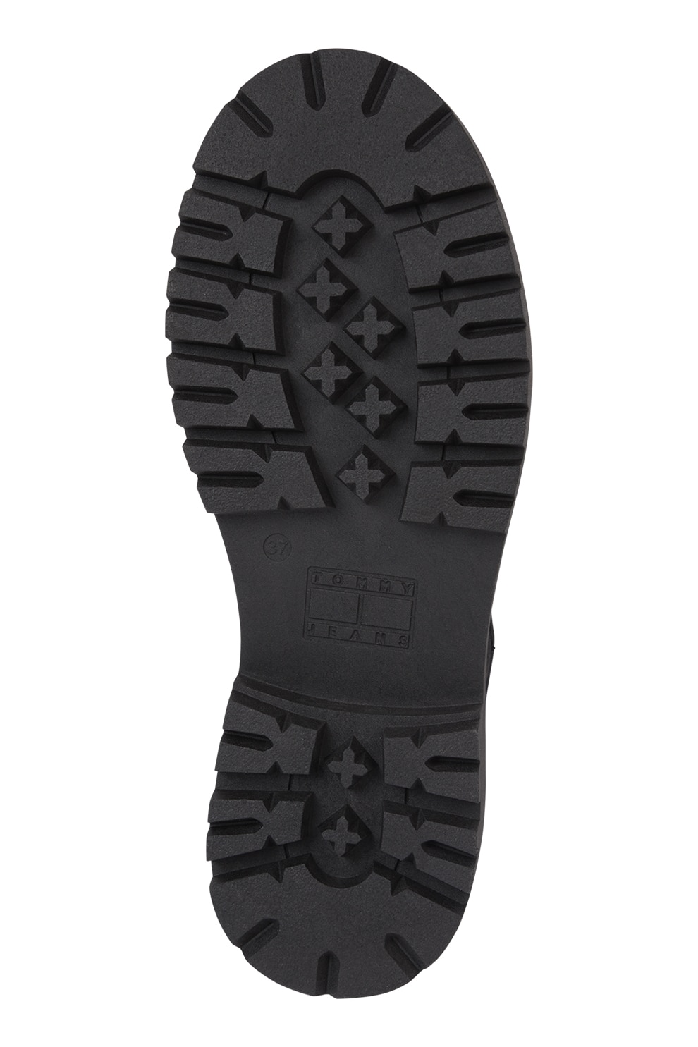 Tommy Jeans, Ghete de panza cu aplicatie logo, Negru, 37 - eMAG.ro