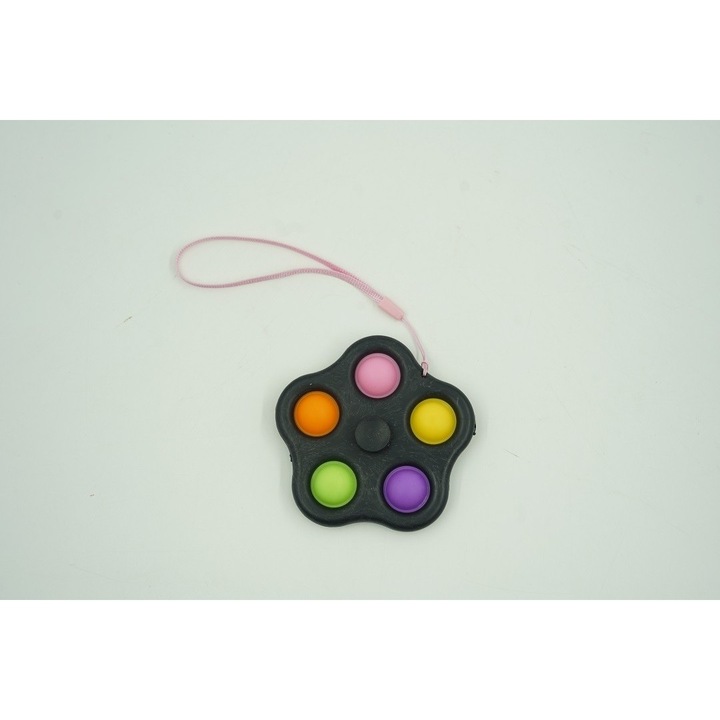 Jucarie antistres simple dimple fidget toy spinner cu 5 buline ...