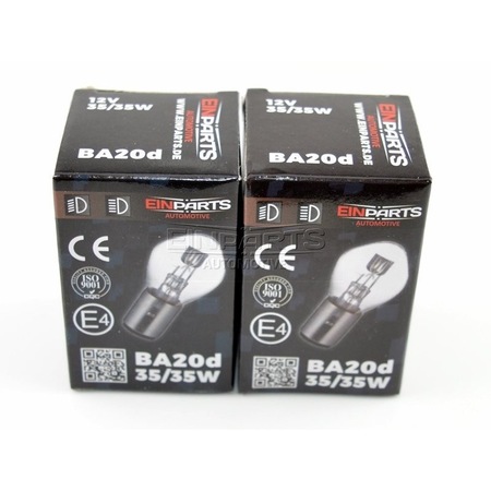 Bec auto BA20D, Einparts, EPB33, 12V, 35W - eMAG.ro