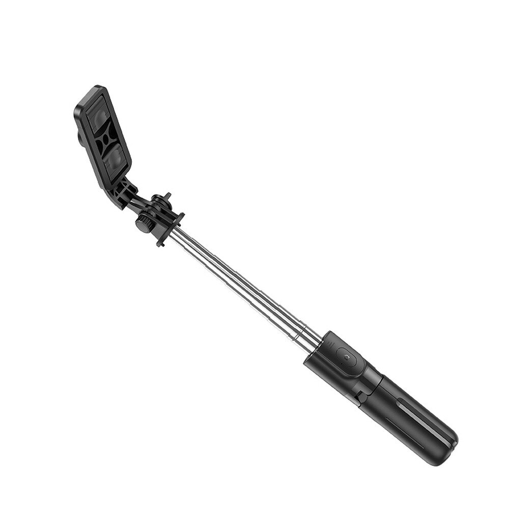 Selfie Stick si Trepied Bluetooth, Silicon, 60cm, Z418, Negru - eMAG.ro