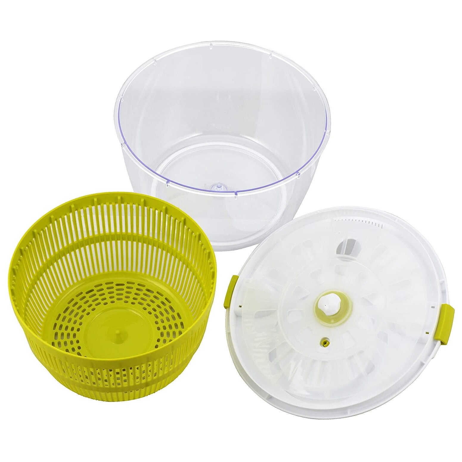 Uscator salata tip centrifuga, 5 l / 25 cm, plastic dur ECO alimentar ...