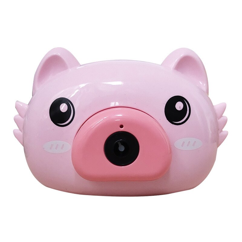 Masina baloane sapun, Plastic, Model porc, Roz - eMAG.ro