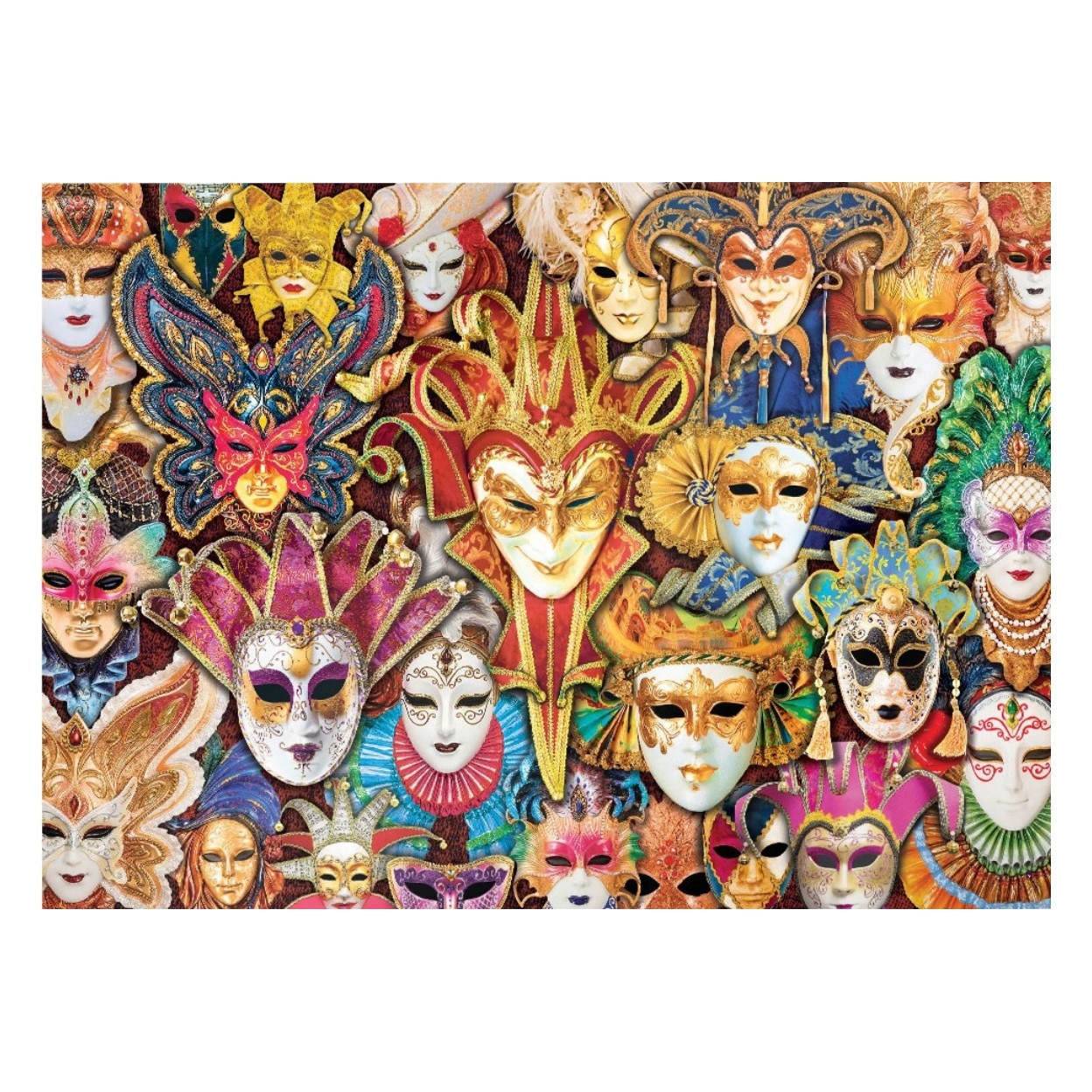 Eurographics - Puzzle Velencei farsangi maszkok - 1 000 darab - eMAG.hu