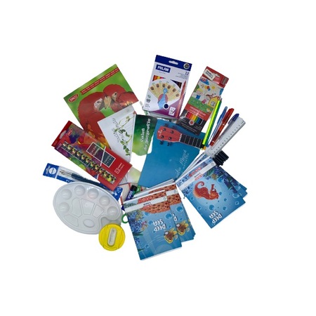 Rechizite Clasa a III a si a IVa Fete, Caiete Herlitz, Acuarele Tempera ...