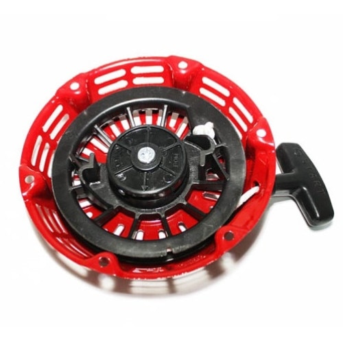 Demaror mic pentru motoare termice/generatoare, rotund, rosu/negru ...