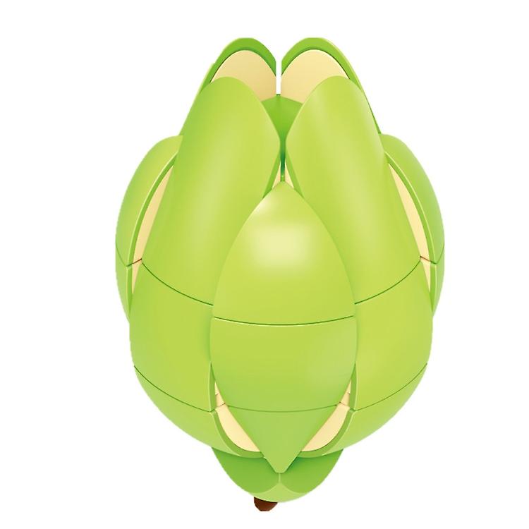 Cub Rubik 2x2x3 Stickerless, model fruct, Verde - eMAG.ro