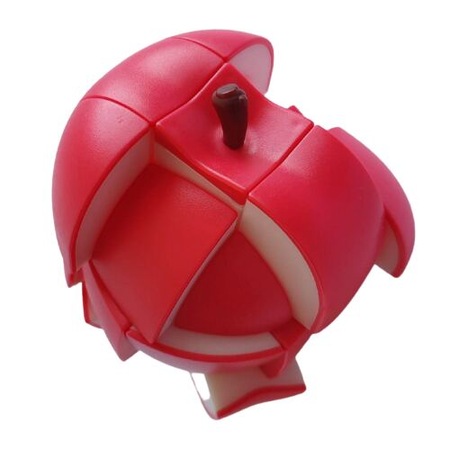 Cub Rubik 2x2x3 Stickerless, model fruct, Rosu - eMAG.ro