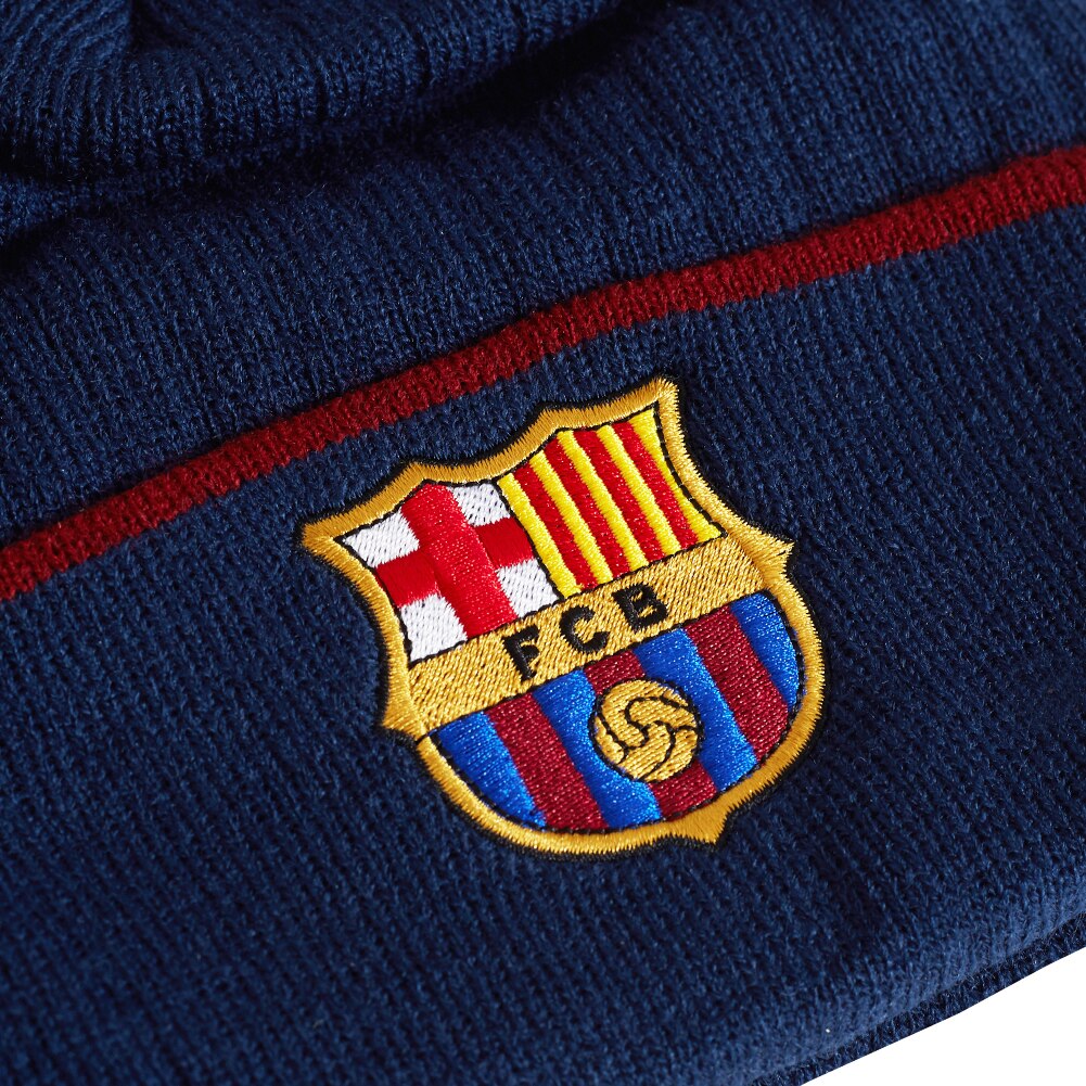 Fes barbati FC Barcelona, bleumarin, marime universala - eMAG.ro