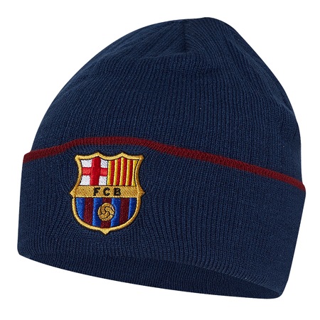 Fes barbati FC Barcelona, bleumarin, marime universala - eMAG.ro