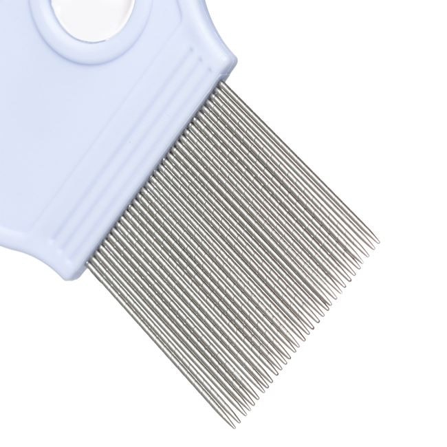 Pieptene pentru paduchi dinti metalici si lupa-Blusmart - eMAG.ro