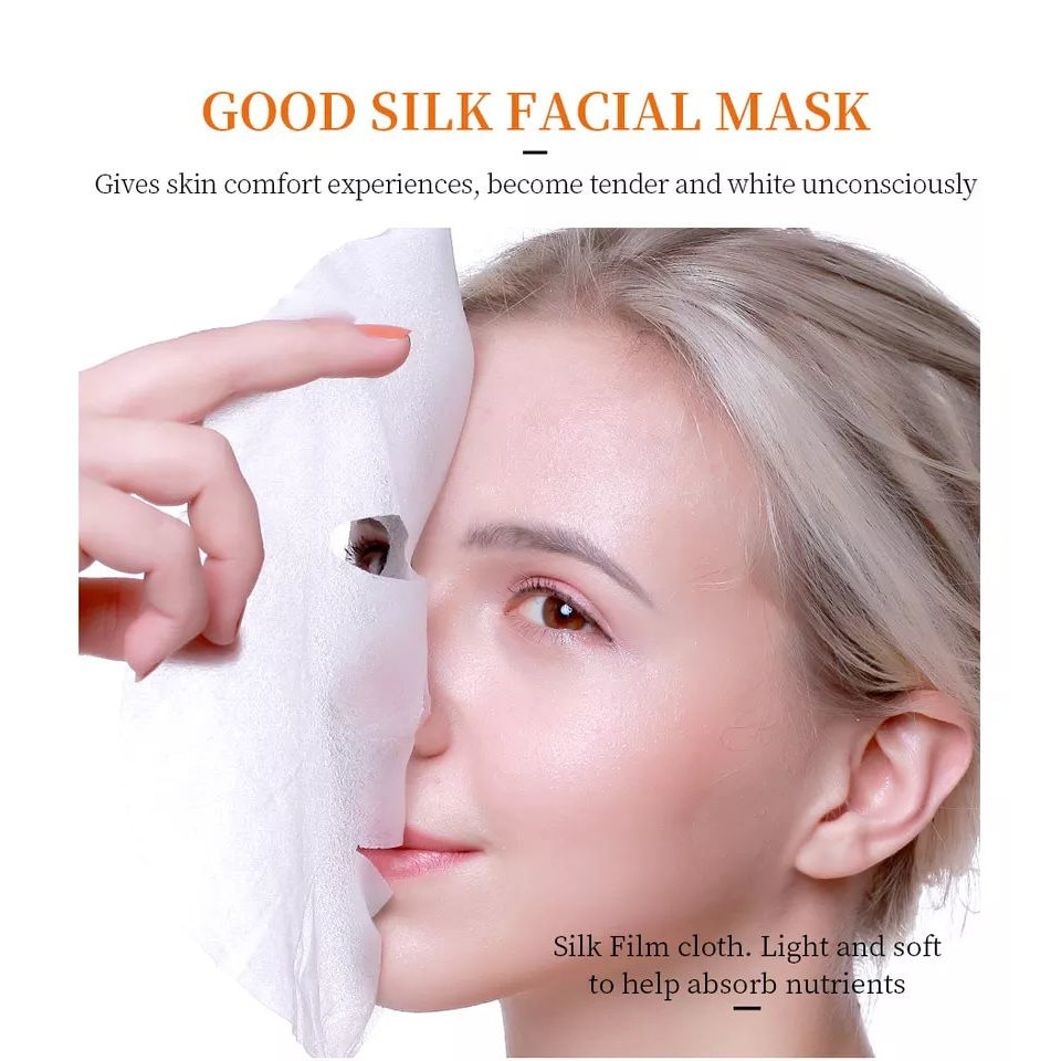 Masca hidratanta de fata cu Vitamina C Vibrant Glamour, 1 buc/set, 30 g ...