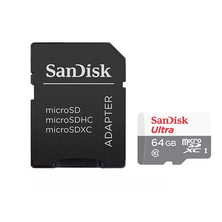 Карта памет SanDisk Ultra microSD, 64GB, 533x, Class10 - eMAG.bg