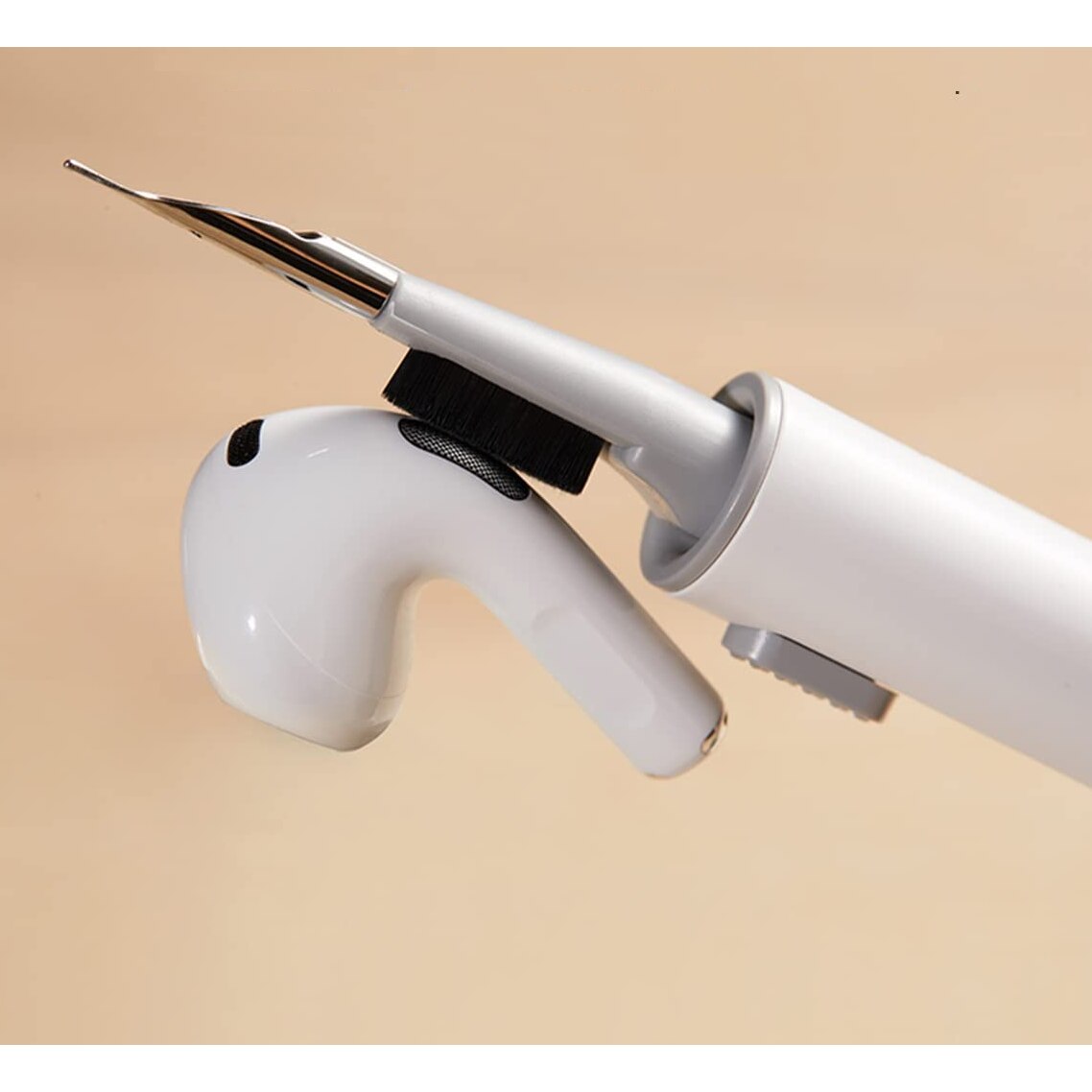 Kit de curatare casti 3 in 1 pentru AirPods, Earbuds, casti wireless ...