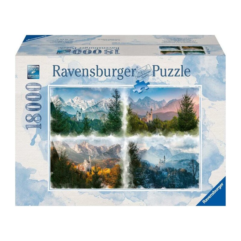 Puzzle 18000 db - Évszakok - eMAG.hu