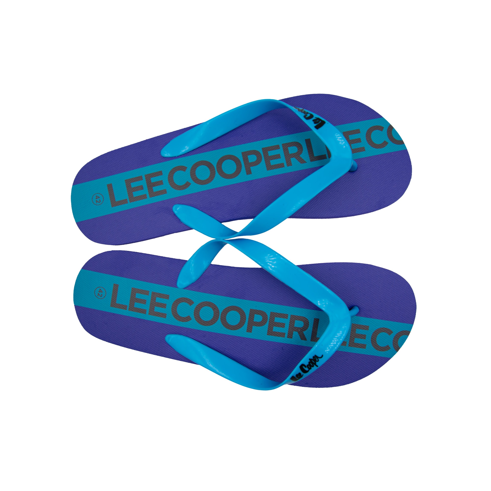 Slapi barbati Lee Cooper Tiemoko, albastru, nr. 45 - eMAG.ro