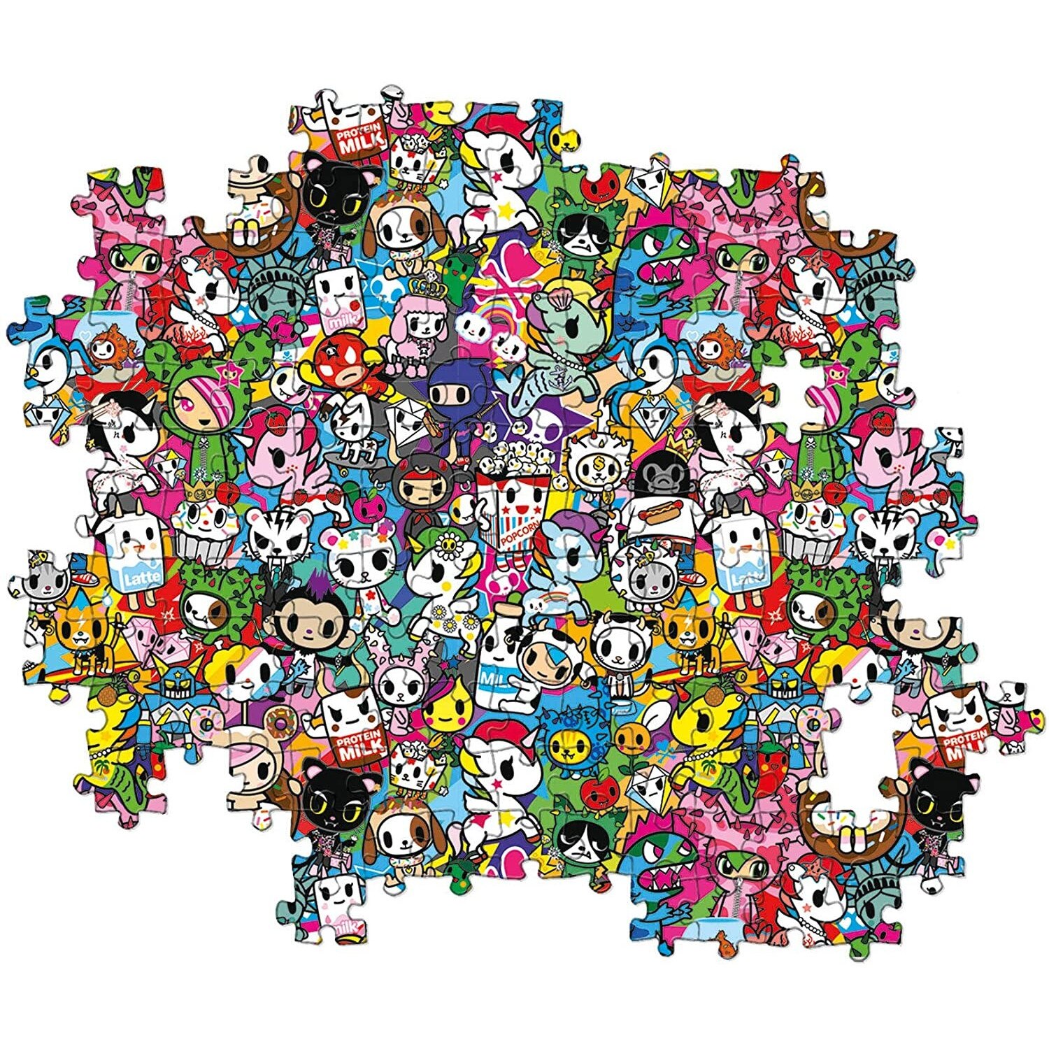 Пъзел 1000 части Clementoni - Tokidoki - eMAG.bg