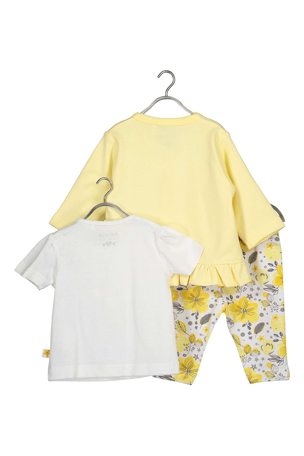 Blue Seven, Комплект - 3 части, Бял, Сламеножълт, 56 CM - eMAG.bg