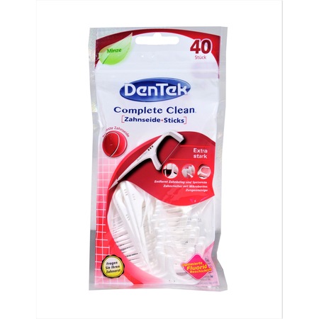 Set Ata dentara cu periuta interdentara 2 in 1, DenTek Complete Clean ...