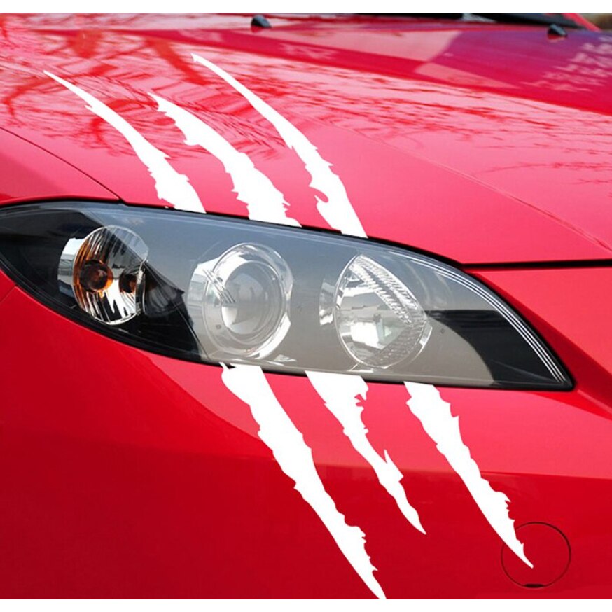 Sticker Autocolant pentru Masina, Monster Claw, Waterproof, 40 x 12 cm ...