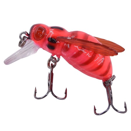 Воблер Clean fishing bee, Makebass, 4 см, 5,8 гр, бавно потъващ, оса ...