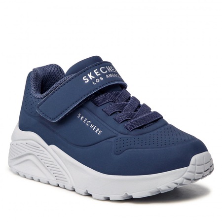 Skechers, Pantofi sport din piele ecologica cu velcro Uno Lite - eMAG.ro