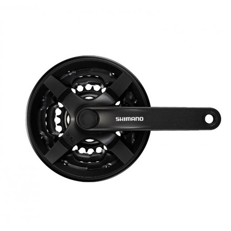 Angrenaj Pedalier 3 Foi 24/34/42T MTB TY301, lungime brat 170mm ...