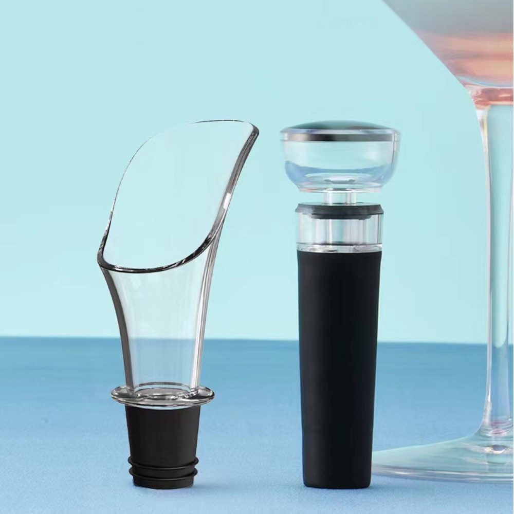 Set dop sticla vin, Acril, Negru - eMAG.ro