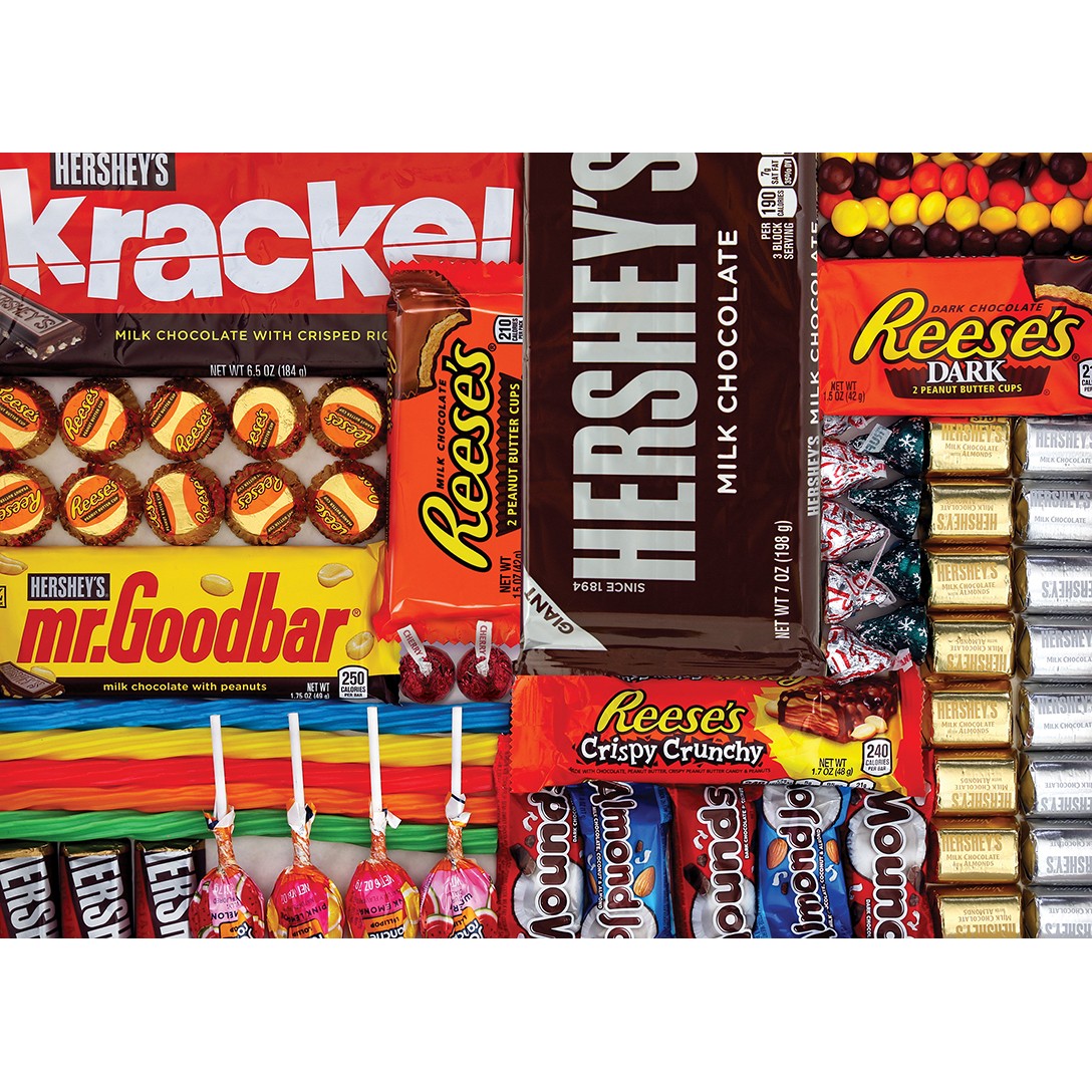 Puzzle 1000 piese Master Pieces - Hershey's Matrix - Chocolate Collage ...
