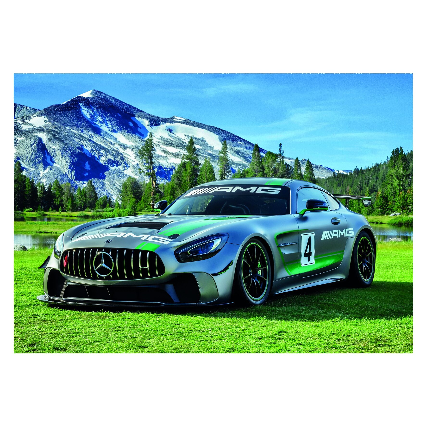 Puzzle 300 piese Dino - Mercedes AMG GT - eMAG.ro