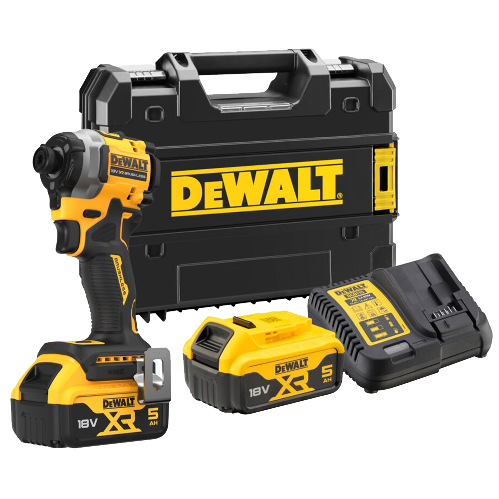 Masina de insurubat cu impact cu 2 acumulatori DeWalt DCF850P2T - eMAG.ro