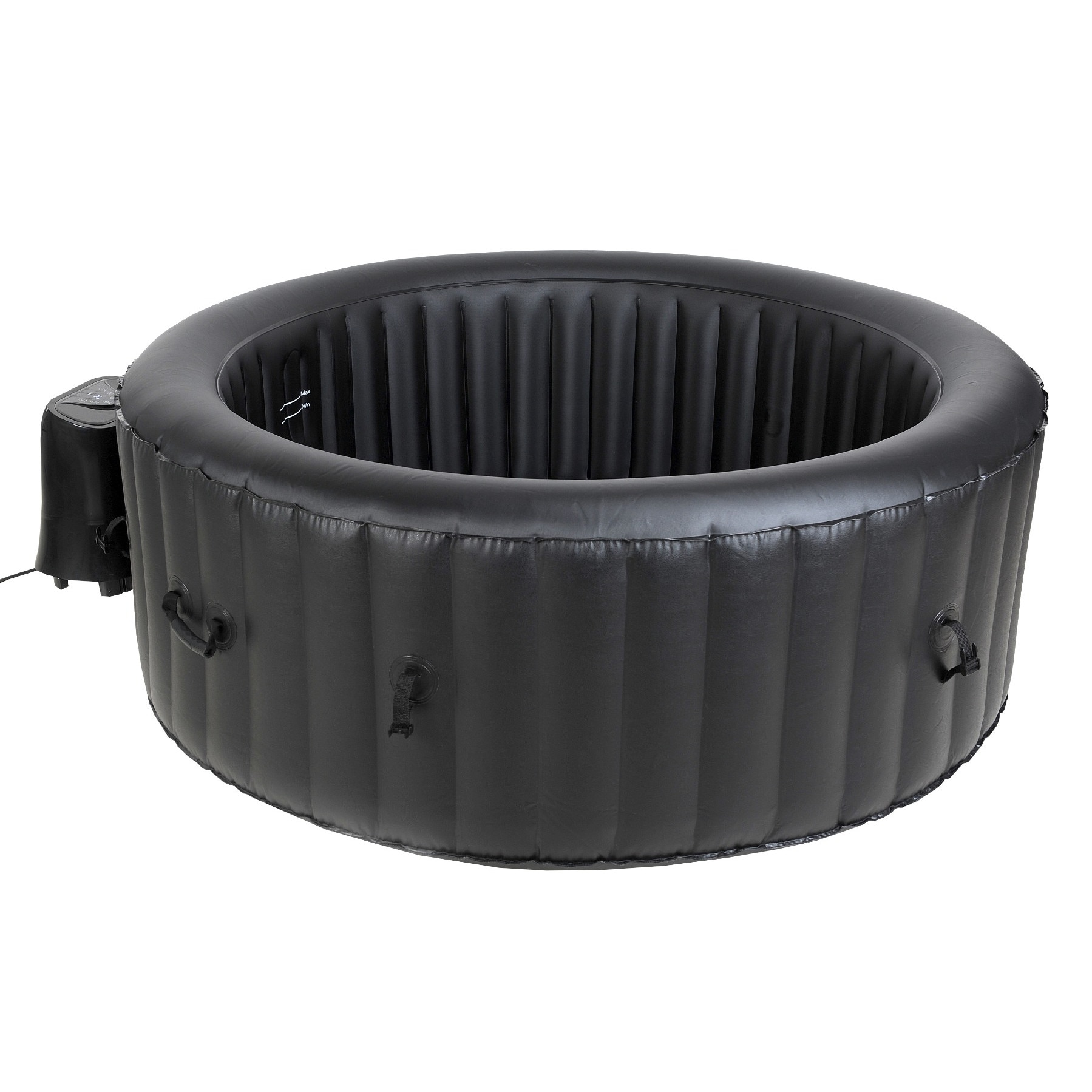 Jacuzzi gonflabil mobil NEW BeneoSpa pentru 4 persoane, negru - eMAG.ro