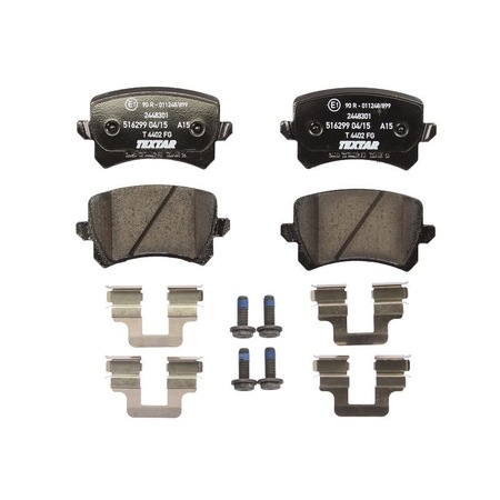 Placute frana punte spate, Audi, Seat, Vw, 2448301 Textar - eMAG.ro