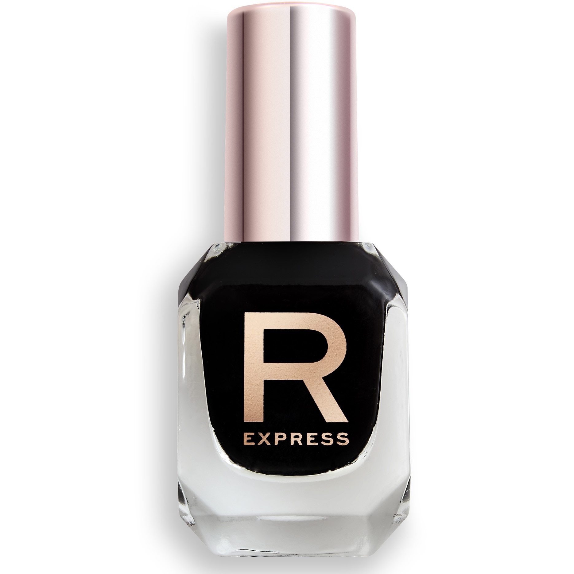 Лак за нокти Revolution Express Nail Varnish Midnight Black, 10 мл ...