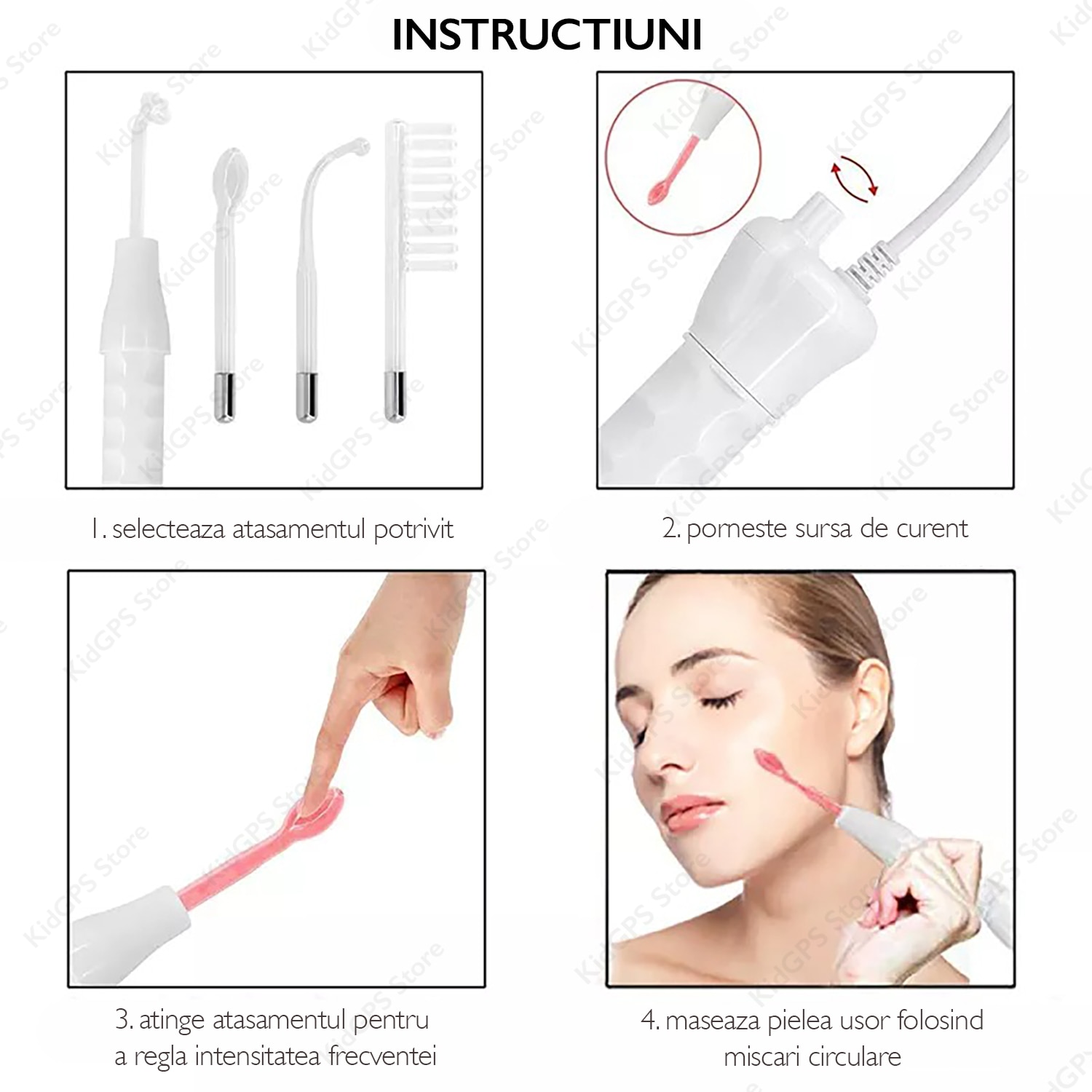 Electroderm Horigen® Dermo Pro, tratament cu frecventa Inalta pentru ...