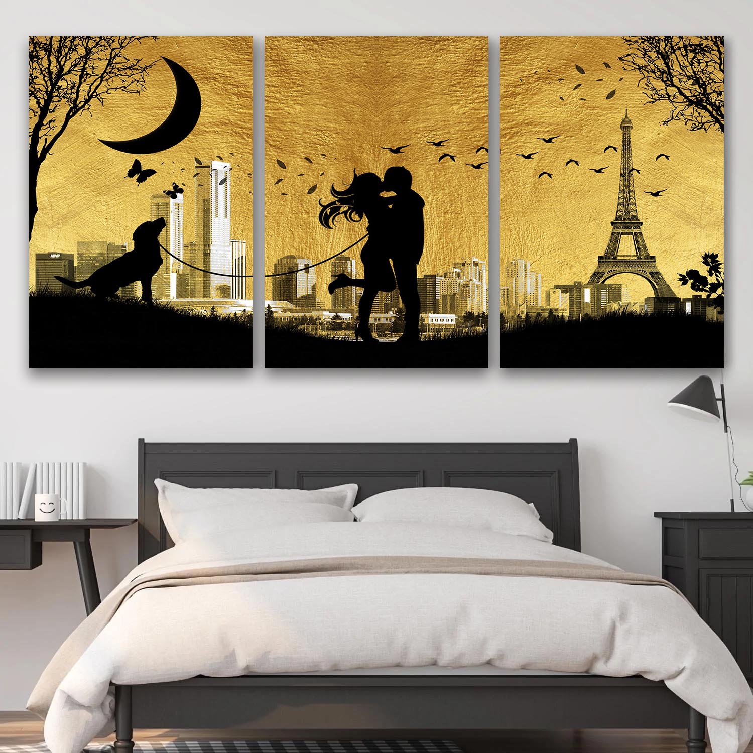 Set Tablouri Multicanvas 3 piese, All That Matters, 70x150cm - eMAG.ro