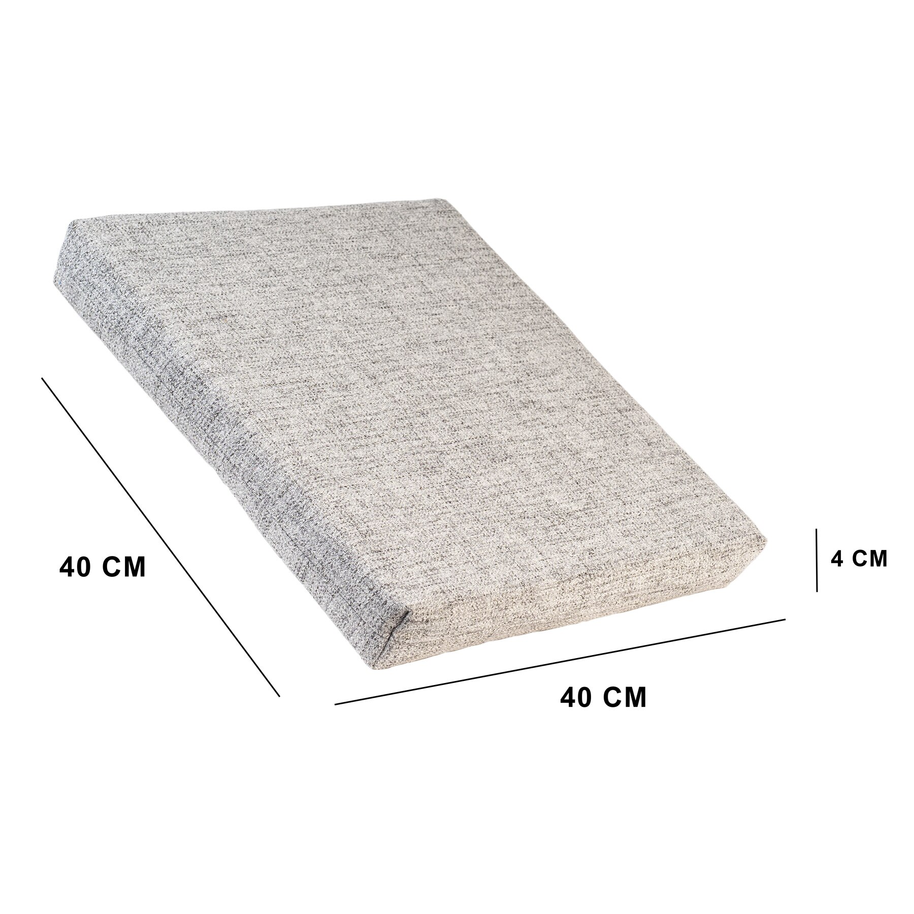 Perna scaun, impermeabila, Gri, 40x40 cm - eMAG.ro