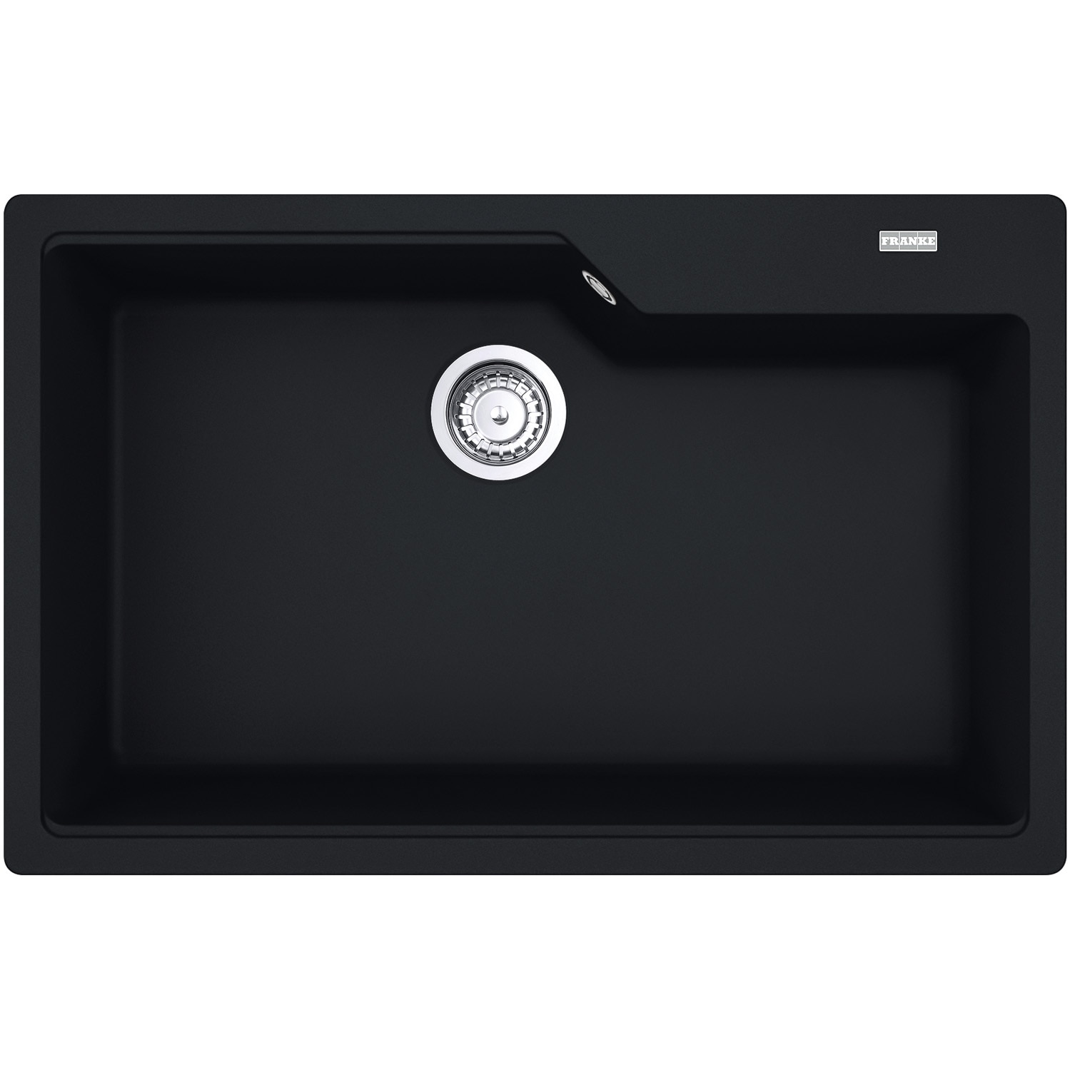Chiuveta fragranite Franke Urban UBG 610-78, 780x500mm, Matte Black ...