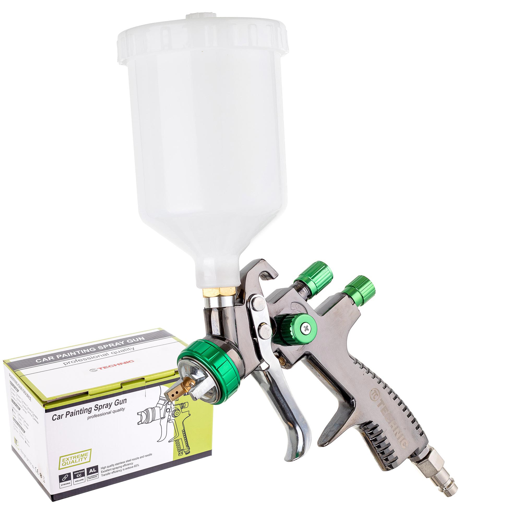 Pistol de vopsit universal Technic LVLP H-898P cu duza de 2.0 mm - eMAG.ro