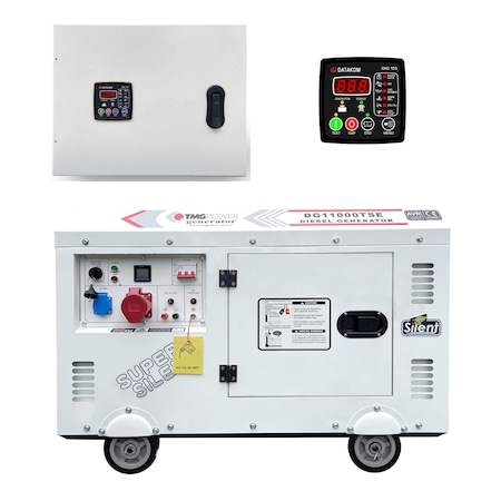 Generator curent trifazic diesel TMG - 11 kVA, cu panou de automatizare ...