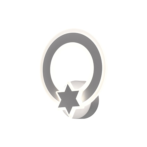 Aplica led Fashion moderna Alb, 3 moduri de lumina, putere 40w, 8888/1 ...