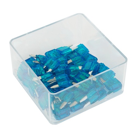 Set 50 mini sigurante fuzibile auto Tecnopart 51403, albastre, 15 A ...