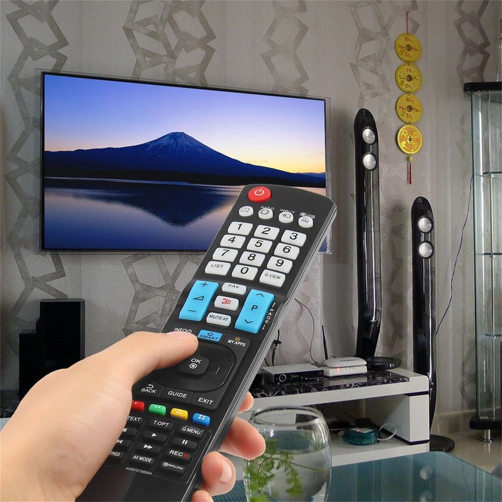 Telecomanda pentru LCD/LED, LG, AKB73756504, smart, 3D, My apps, Boc, neagra - eMAG.ro