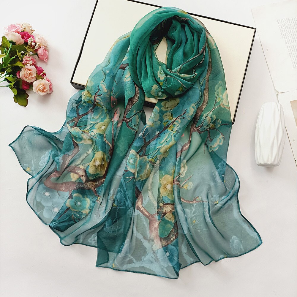 Esarfa dama, Sundiguer, 160x50 cm, Verde - eMAG.ro