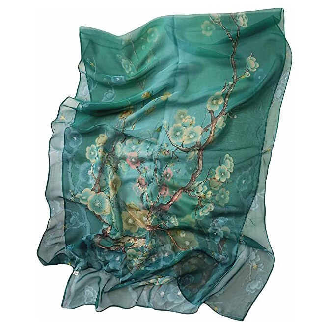 Esarfa dama, Sundiguer, 160x50 cm, Verde - eMAG.ro