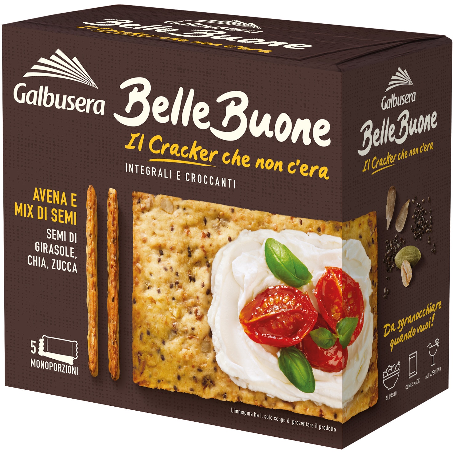 Cracker din mix de seminte, 200g - eMAG.ro