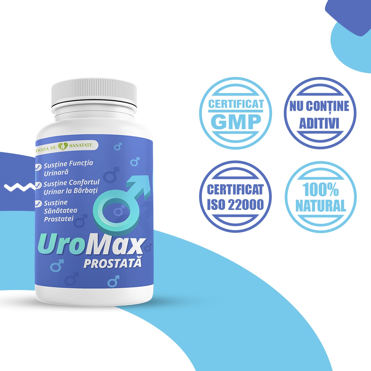 Supliment alimentar prostata Doza de Sanatate UroMax Prostata- 30 ...