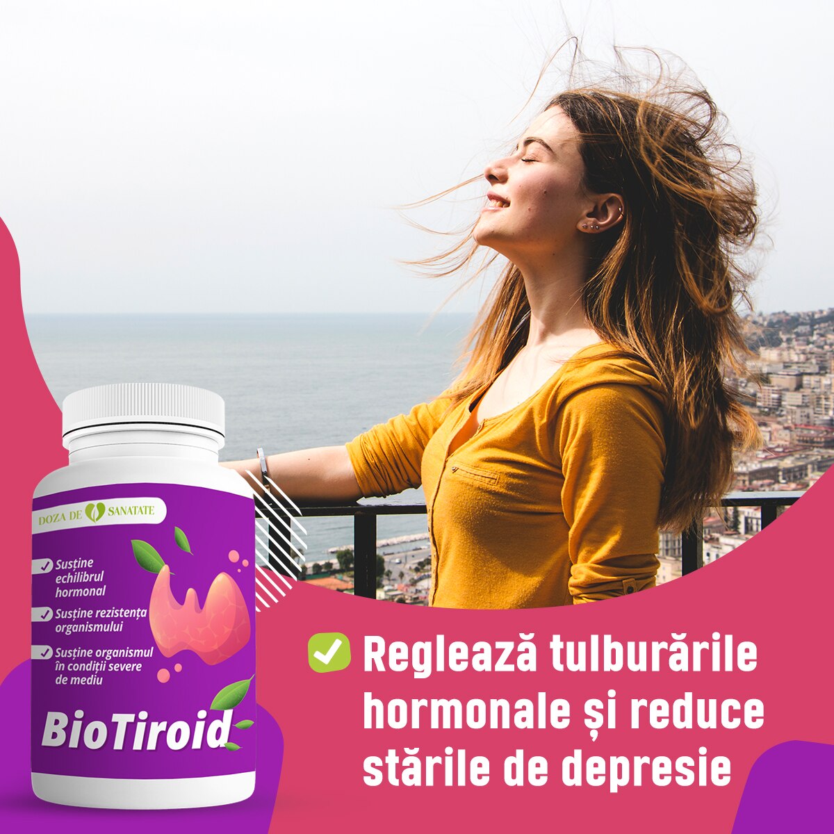 Supliment alimentar tiroida Doza de Sanatate BioTiroid- 30 capsule ...