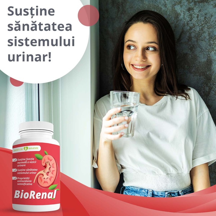 Supliment alimentar sistemul renal Doza de Sanatate BioRenal- 30 ...