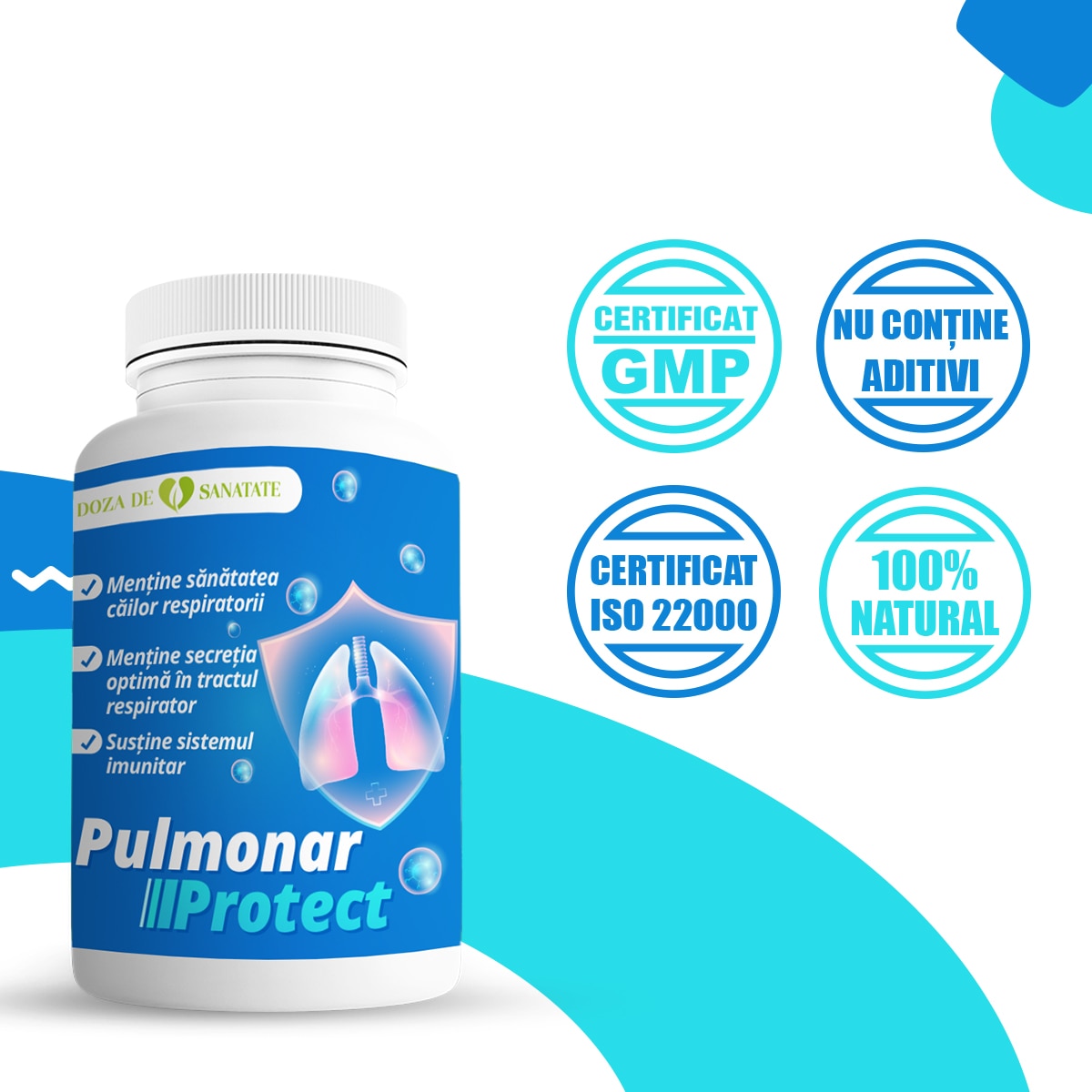 Pulmonar Protect - Doza de Sanatate- 30 capsule - eMAG.ro